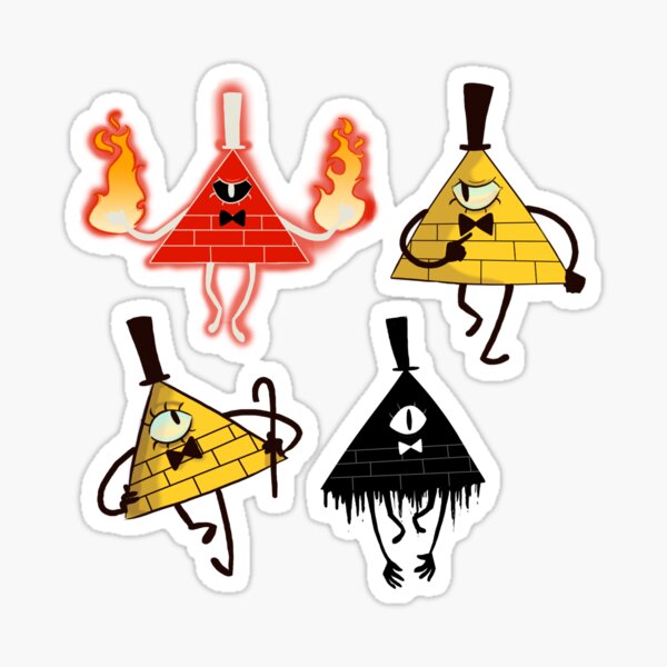 "Bill Sticker Set #2" Sticker for Sale by FrenchieFie | Redbubble