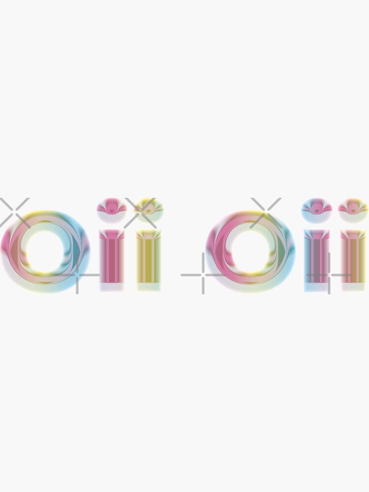 "Oii oii - Louis Tomlinson quote holo chrome" Sticker for Sale by ...