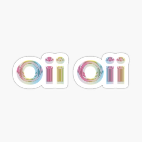 "Oii oii - Louis Tomlinson quote holo chrome" Sticker for Sale by ...