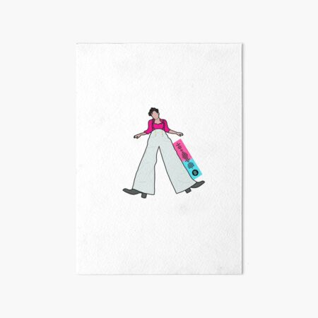"Harry Styles, Fine Line Spotify Code" Art Board Print by urbanartistry ...