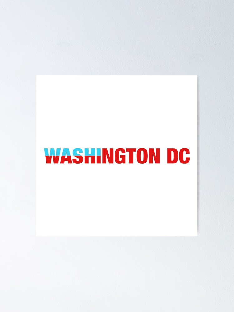 "Washington DC MGG " Poster for Sale by samkatemontes | Redbubble