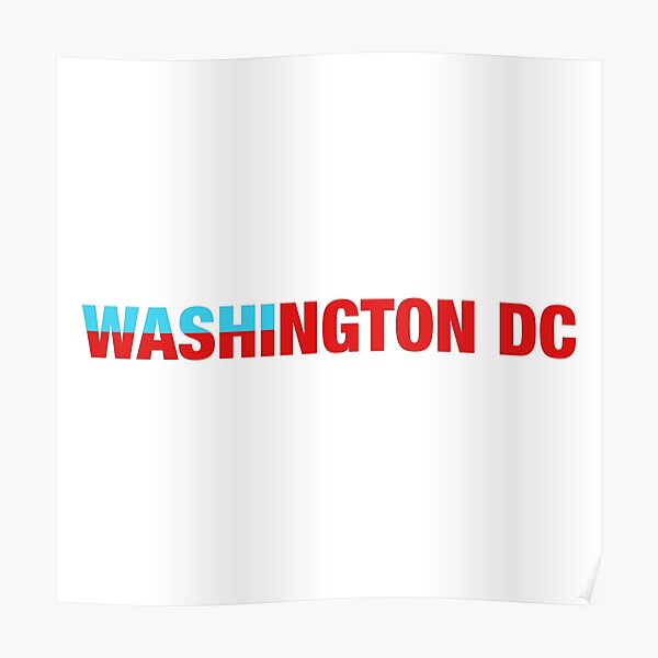 "Washington DC MGG " Poster for Sale by samkatemontes | Redbubble
