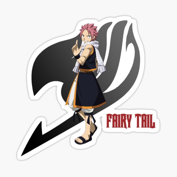 "Fairy Tail - Natsu Dragneel " Sticker for Sale by Kabanaba | Redbubble