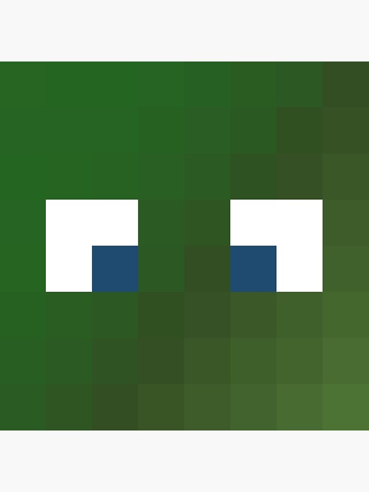 "Alsmiffy Minecraft skin - Hatfilms Smith face" Art Print by ...