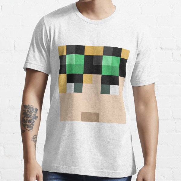 "LividCoffee Minecraft skin - Yogscast Duncan face" Essential T-Shirt ...