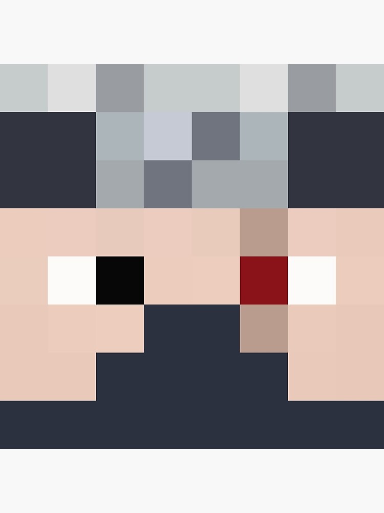 "Ethoslab Minecraft skin - Etho face" Art Print by youtubedesign ...