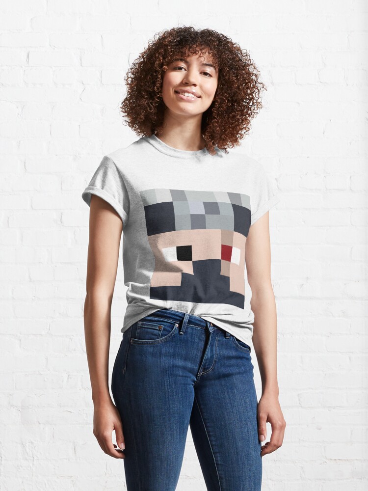 "Ethoslab Minecraft skin - Etho face" T-shirt by youtubedesign | Redbubble