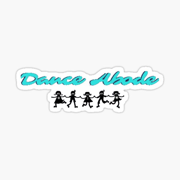 "Dance Abode" Sticker for Sale by kaviya-kiran | Redbubble
