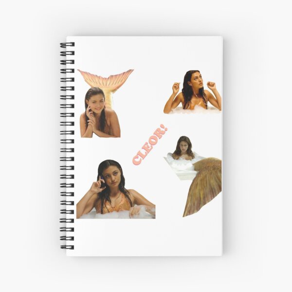 "H2O: Just Add Water Cleo Sticker Pack" Spiral Notebook for Sale by ...