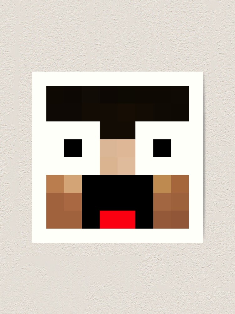 "Keralis Minecraft skin" Art Print for Sale by youtubedesign | Redbubble