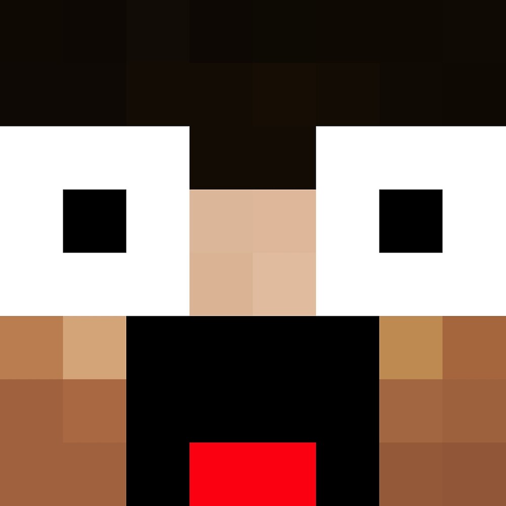 "Keralis Minecraft skin" by youtubedesign | Redbubble