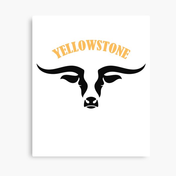 Yellowstone Dutton Ranch Logo Canvas Prints | Redbubble