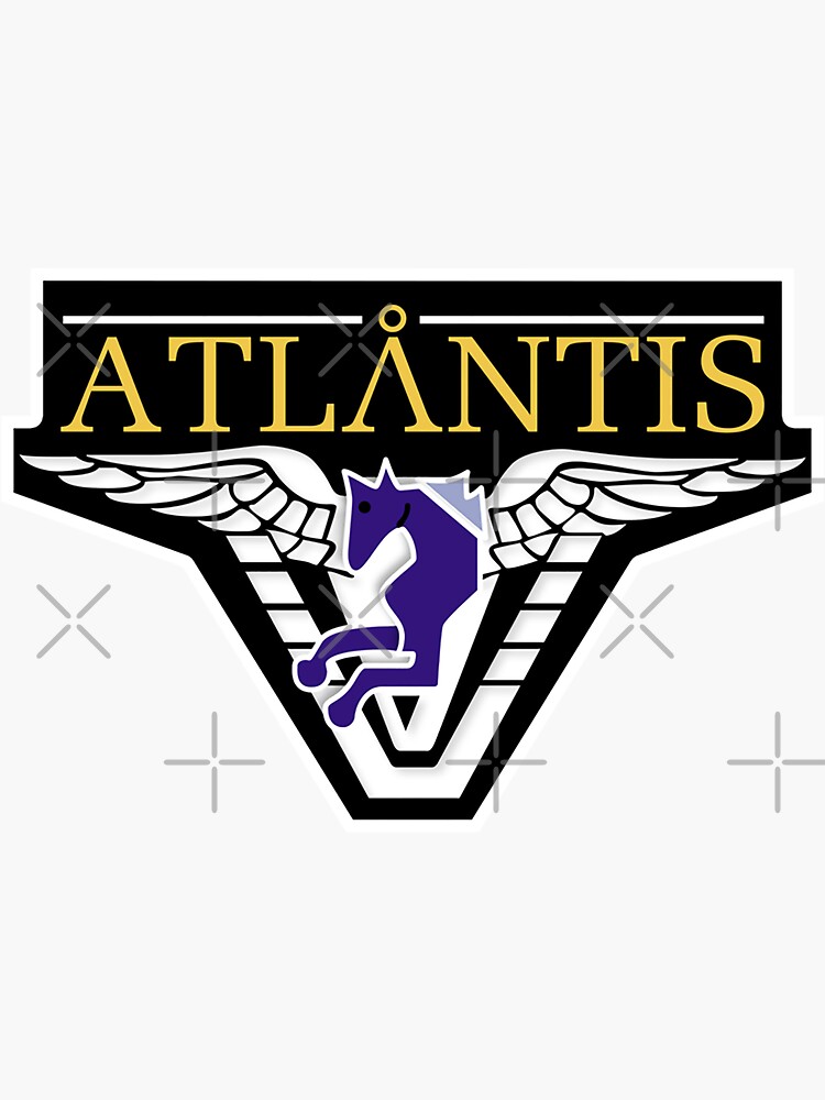 "Stargate Atlantis" Sticker for Sale by Ravensclaw3 | Redbubble