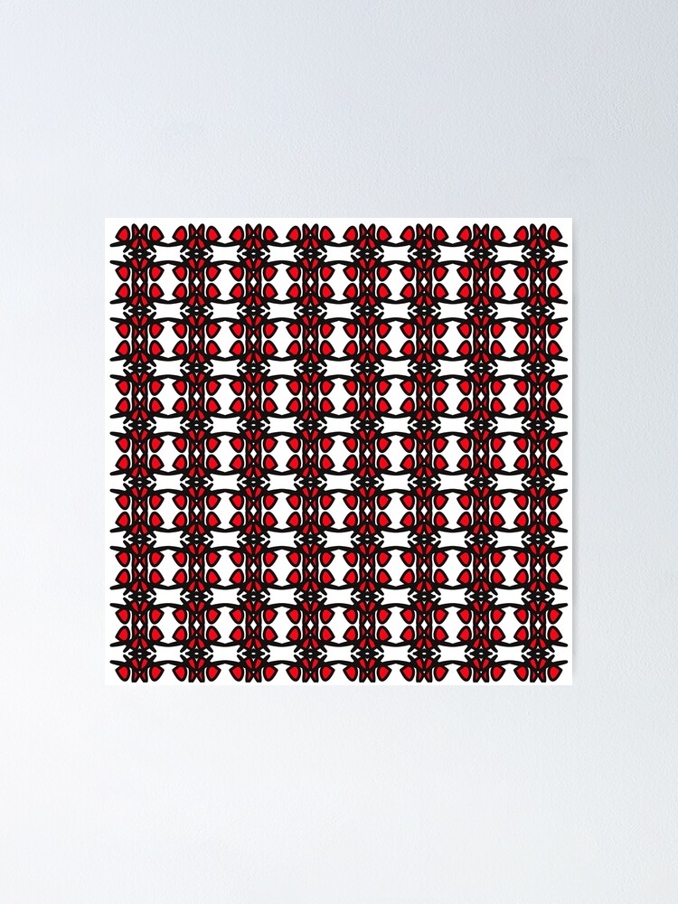 "Seamless geometric op art texture hexagons diamonds triangles and ...