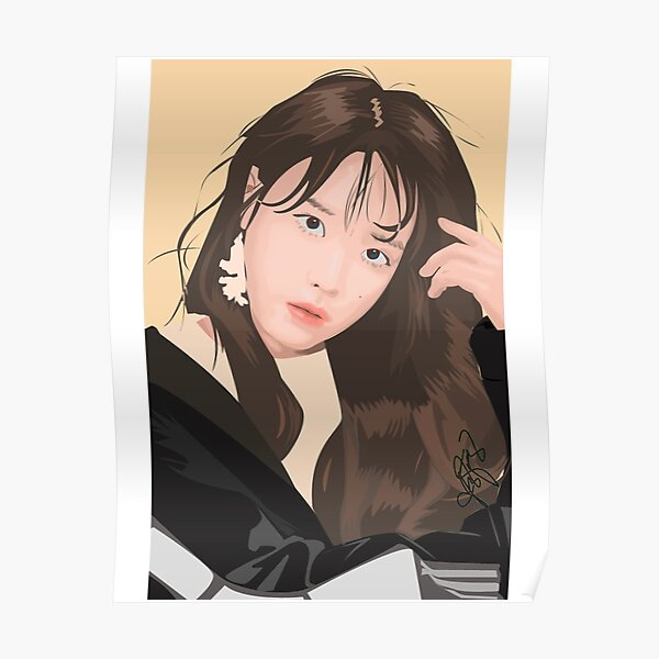"IU Merch" Poster by Jenjen04 | Redbubble