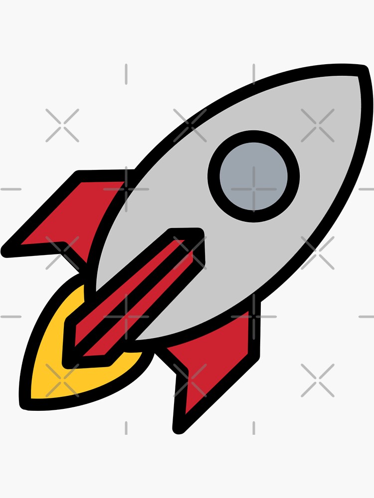 "Apple WWDC rocket" Sticker by bryanduc | Redbubble