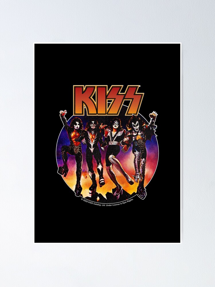"KISS (Vintage Design)" Poster for Sale by HawkstoneDesign | Redbubble