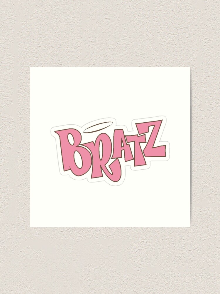 "pink bratz logo" Art Print by ellentyrrell | Redbubble