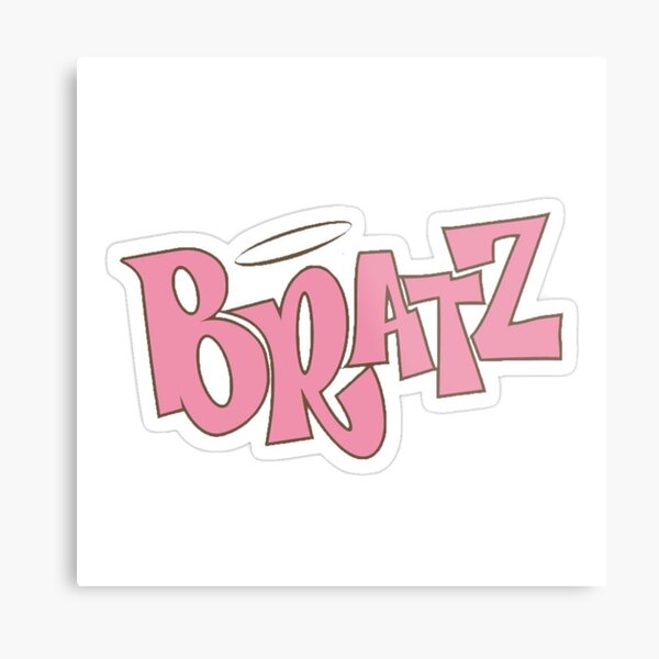 "pink bratz logo" Metal Print by ellentyrrell | Redbubble