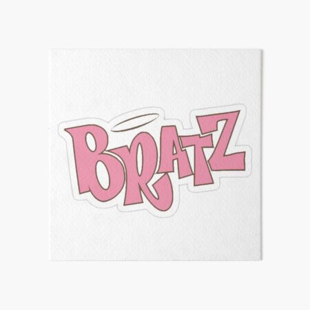 "pink bratz logo" Art Board Print for Sale by ellentyrrell | Redbubble
