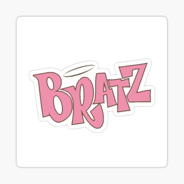 "pink bratz logo" Sticker by ellentyrrell | Redbubble