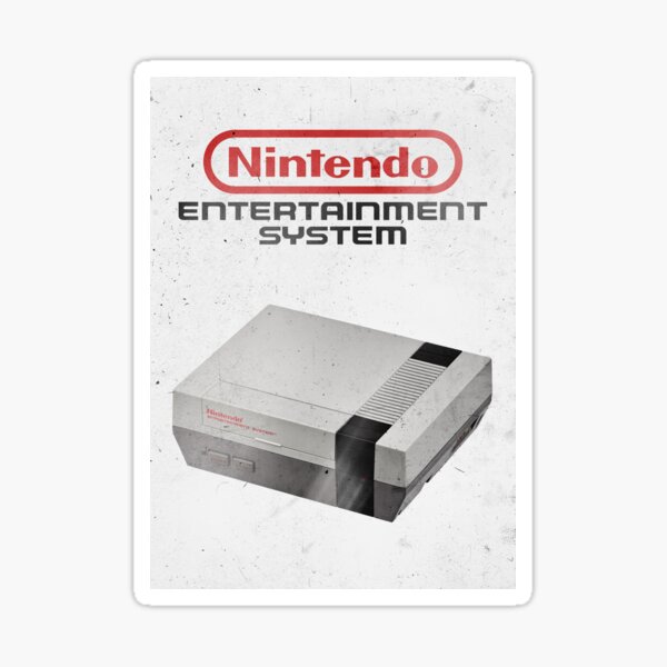 "Retro Gaming console" Sticker for Sale by benbdprod | Redbubble