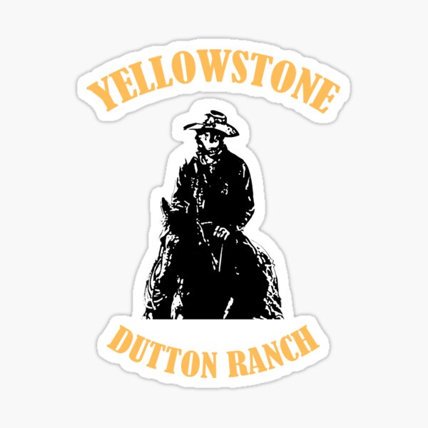 Yellowstone Tv Show Yellowstone Dutton Ranch Stickers | Redbubble
