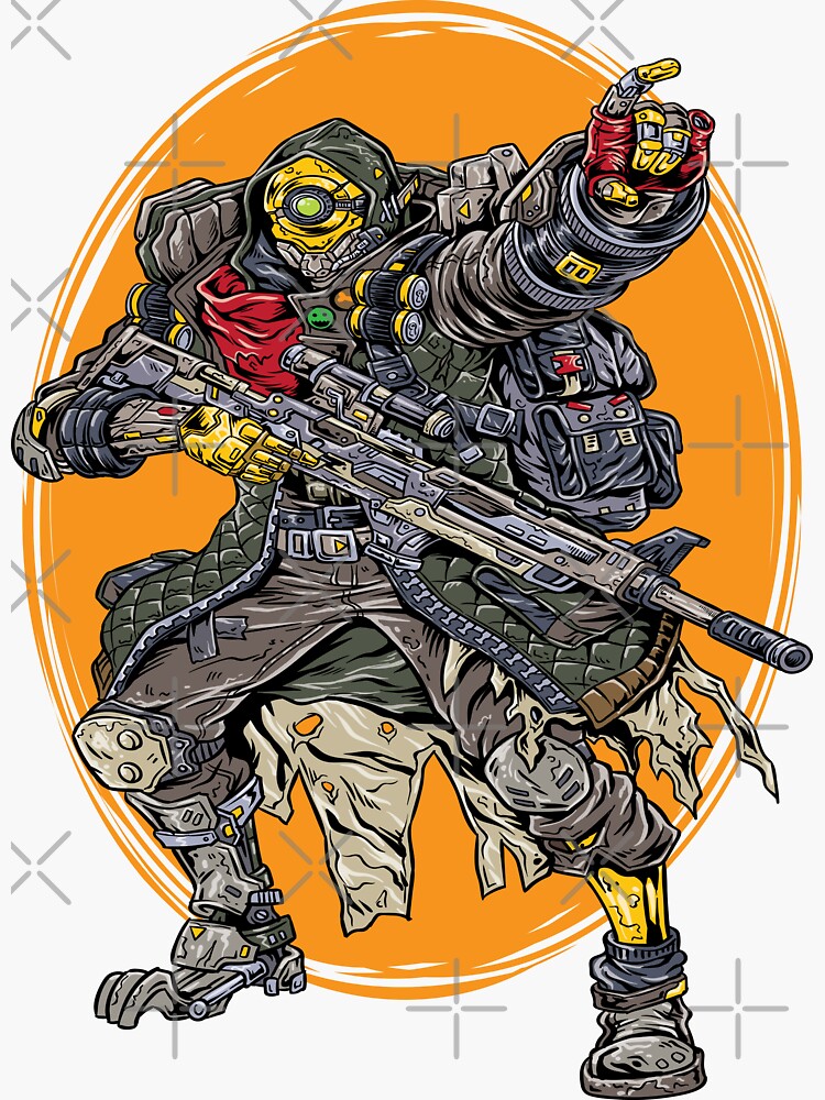 "FL4K The Beastmaster Vault Symbol Borderlands 3 Rakk Attack!" Sticker ...