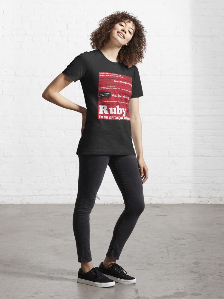 "Ruby" T-shirt for Sale by jamiewood | Redbubble | ruby t-shirts ...