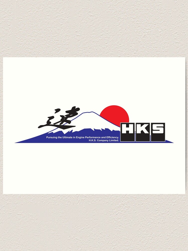 "HKS Fujiyama" Art Print for Sale by JDMShop | Redbubble