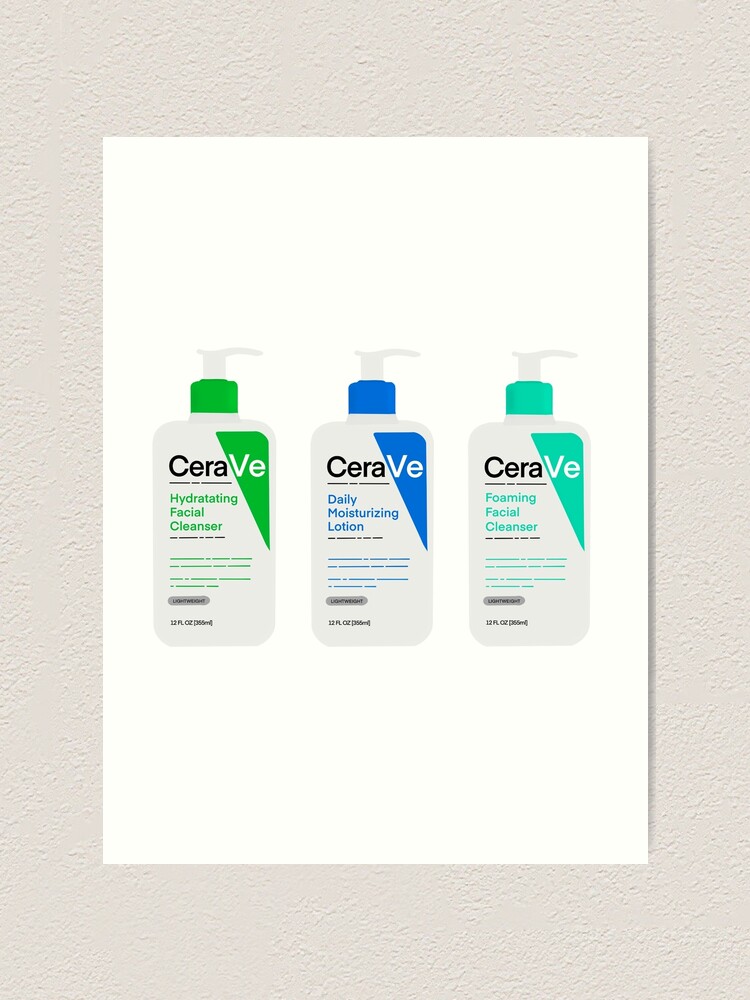 "CeraVe sticker pack" Art Print for Sale by diegocasbor | Redbubble