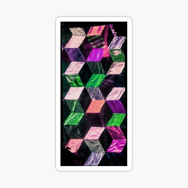 "3D CUBES" Sticker by rishi09008 | Redbubble