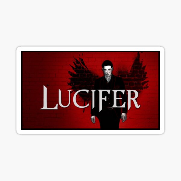"Lucifer as Cartoon" Sticker by afangirlstore | Redbubble