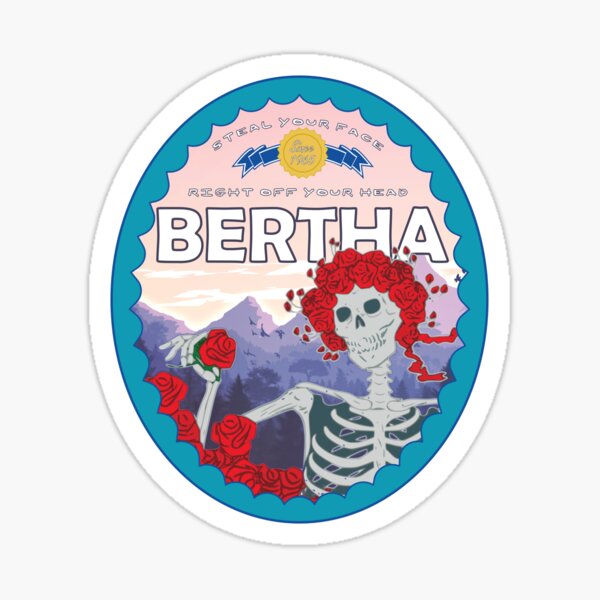 Bertha Stickers | Redbubble