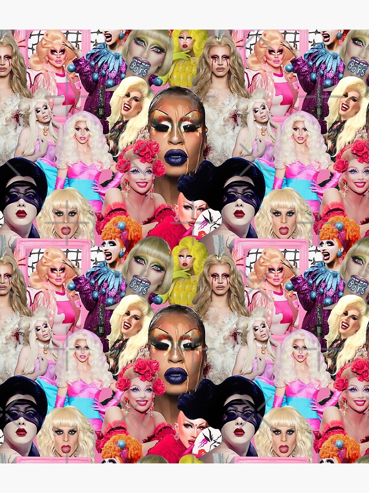 "rupaul drag race collage" Backpack for Sale by NaturalBornGoth | Redbubble