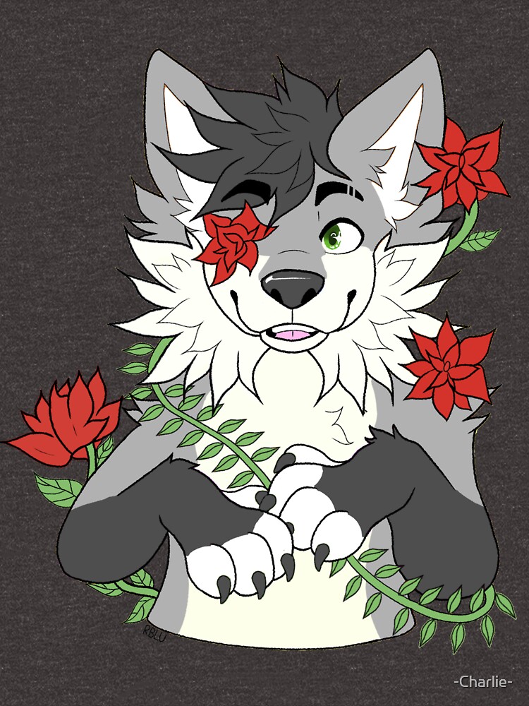 "Grey Wolf Ally Charity Shirt (Male)" T-shirt for Sale by -Charlie ...