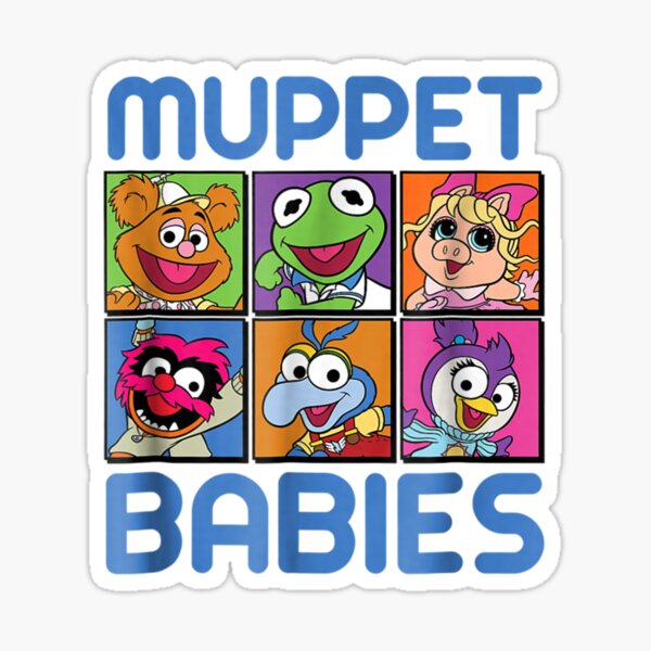 Muppet Babies Stickers | Redbubble