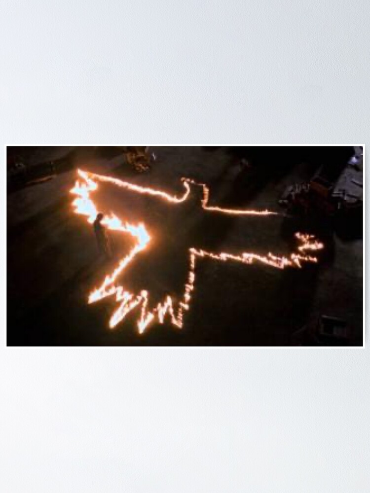 "THE CROW - Fire Bird" Poster for Sale by BurningDrivein | Redbubble