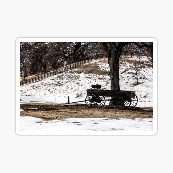 "Wagon" Sticker by WilderDesignC | Redbubble