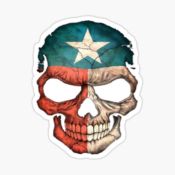"texas skull" Sticker for Sale by Linamecif21 | Redbubble