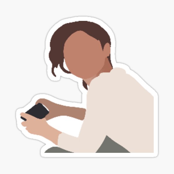 "MJ" Sticker for Sale by Rubymaeart | Redbubble