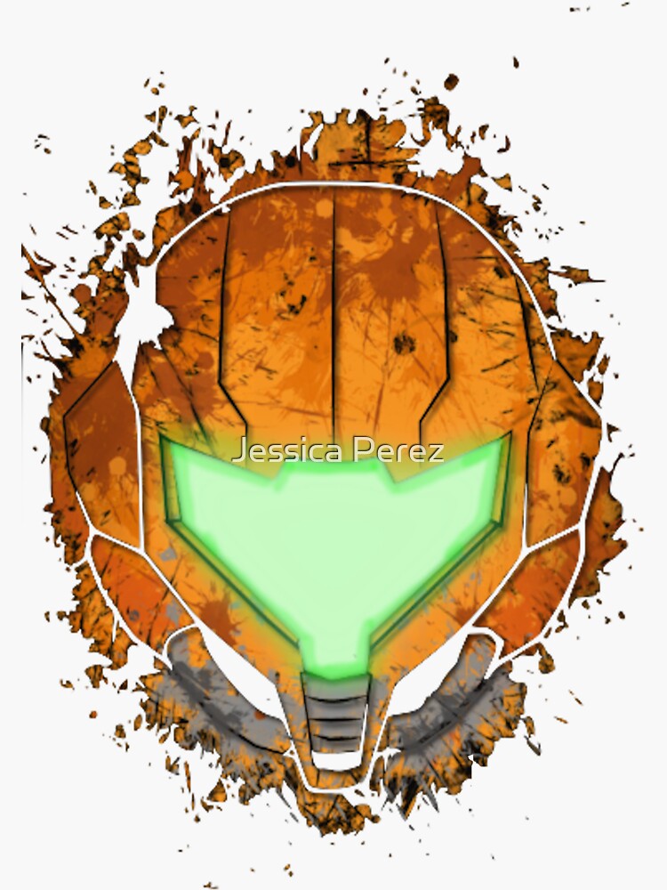 "SAMUS ARAN " Sticker by jess09 | Redbubble