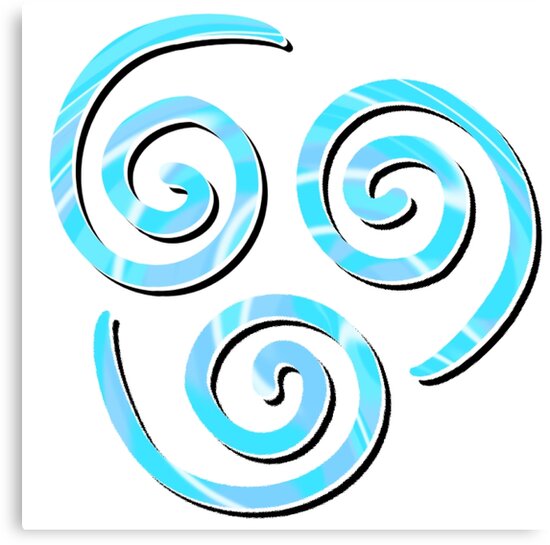"Avatar Air Element Symbol" Canvas Print by reiano268 | Redbubble