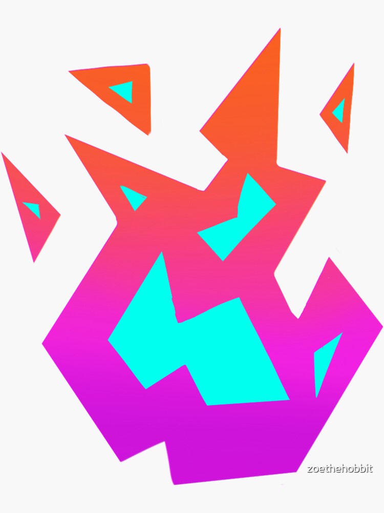 "PROMARE Flame" Sticker for Sale by zoethehobbit | Redbubble