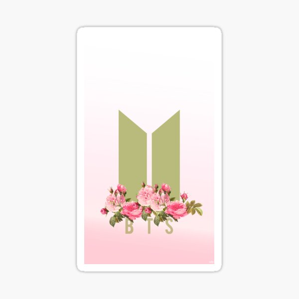 "BTS ARMY LOGO" Sticker by camiladr09 | Redbubble