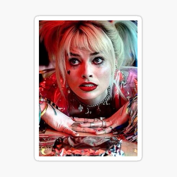 "Margot Robbie " Sticker for Sale by designsbyner | Redbubble