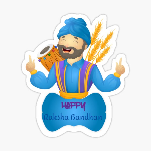 "Best Bhai Ever T-Shirt Raksha Bandhan Gift Brother Bhaiya" Sticker for ...
