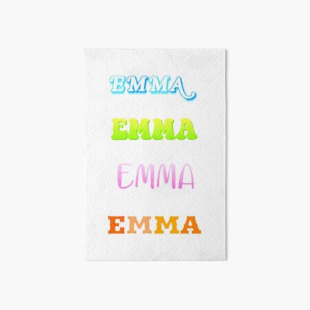 "Emma Bubble Letter and Unique Font Multicolor Design Variety Pack ...