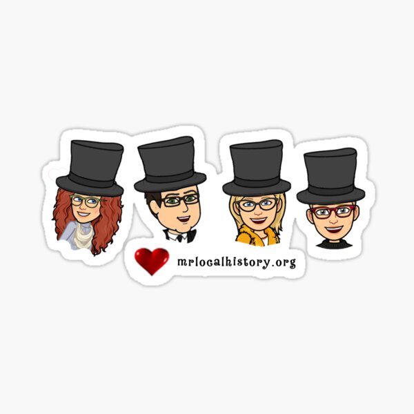 "Alter Ego - Mr. Local History Founding Members" Sticker for Sale by ...