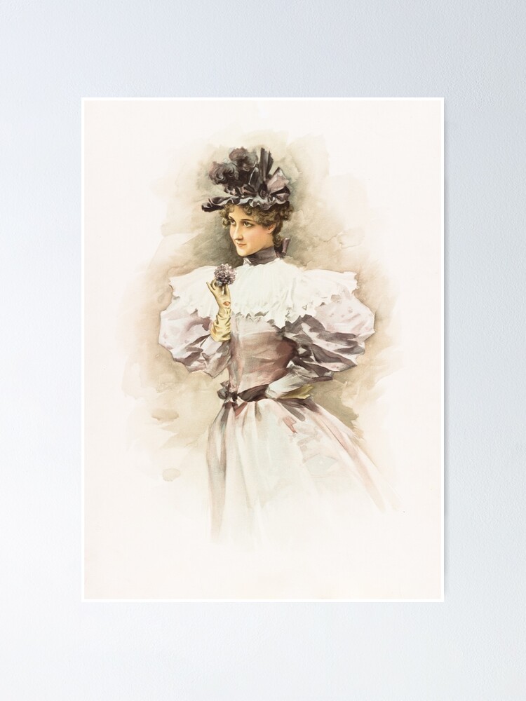 "Lady lilly" Poster by naturaleva | Redbubble